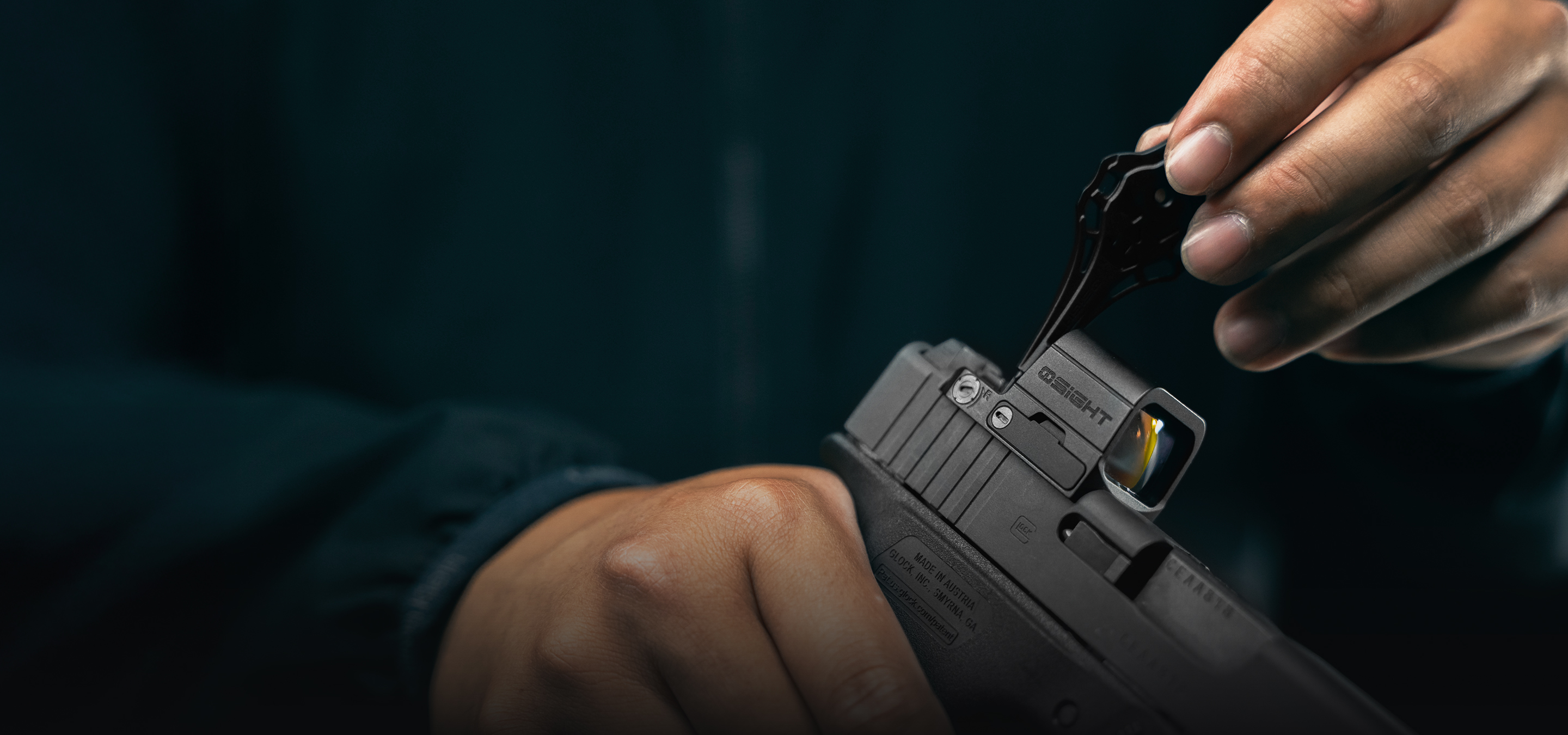 Osight SE Enclosed RMSc Red Dot Sight Side Load Battery Reticle - Osight